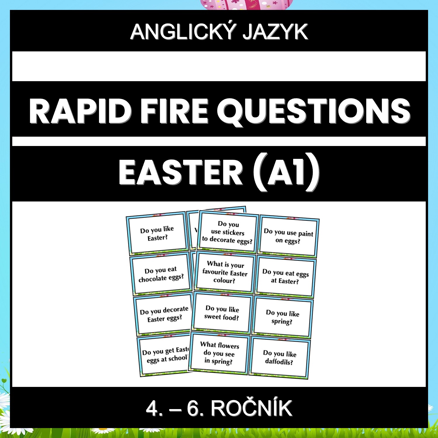 Rapid Fire Questions - Easter (A1) - Anglický jazyk | UčiteléUčitelům.cz